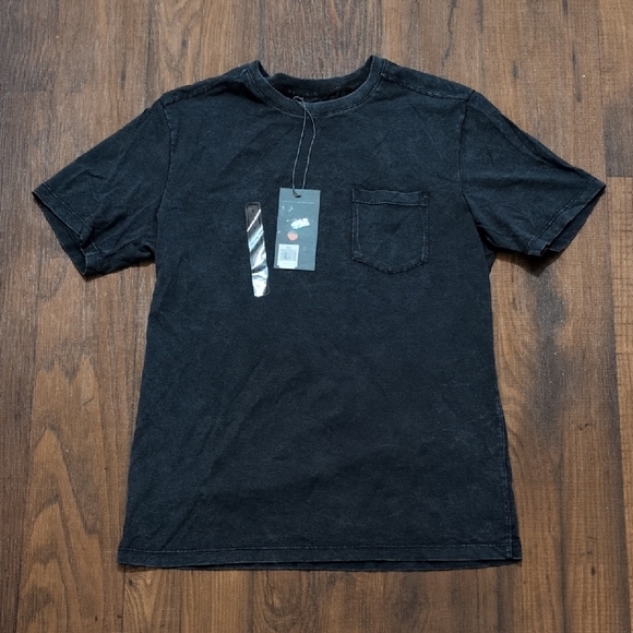VRST | Shirts | Nwt Vrst Essential Pocket Tee Custom Dyed Slate Small ...